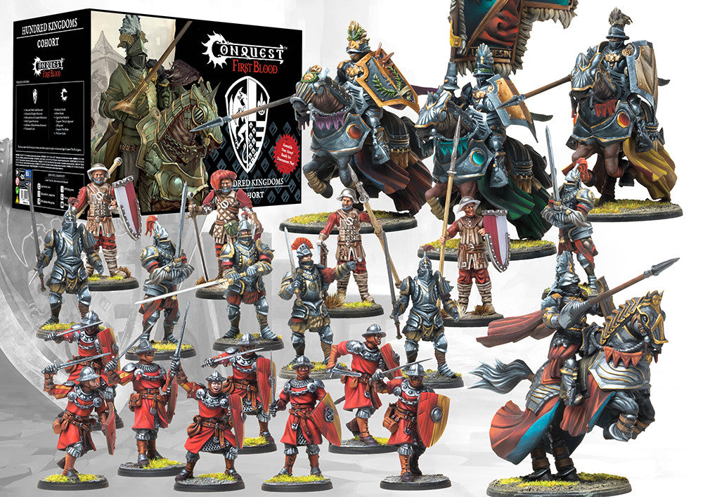 Conquest - Hundred Kingdoms: Conquest First Blood Cohort Starter Set ...