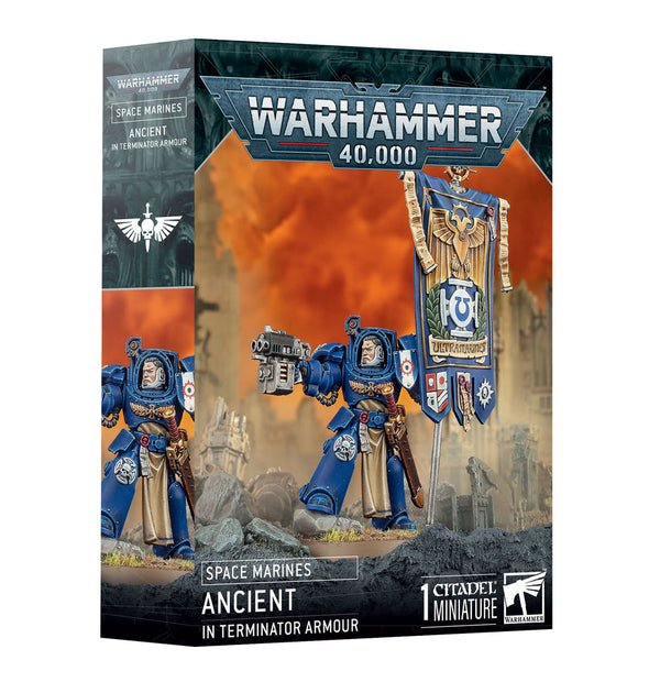 Warhammer 40K: Space Marine: Ancient in Terminator Armour – Reefside Games